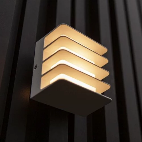 Moderne wandlamp - Gridy muurlamp wit | Nostalux.be