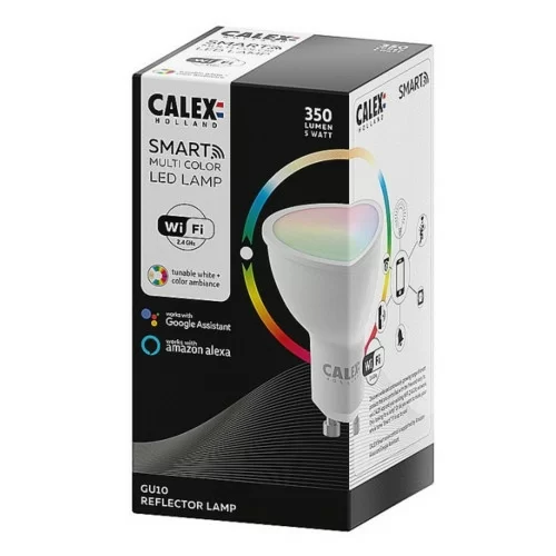 Calex Smart RGB Reflector led lamp 5W 350lm 2200-4000K | Nostalux.be
