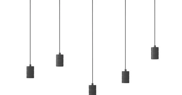 Hanglamp kopen? Calex lampen pendel 5x E27 industrieel