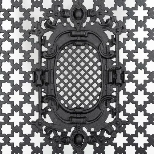 Buitenverlichting KS Deurrooster R 459 A Medaillon H:104 x B:52 ...