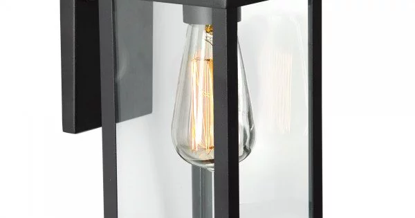 Jersey Muurlamp Zwart Large Bewegingssensor LED | Nostalux.be