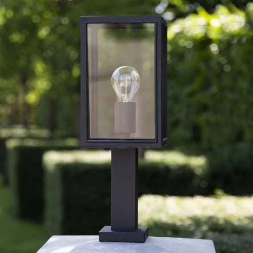 Buitenlamp Soho Sokkel met smart WIFI led| Nostalux.be