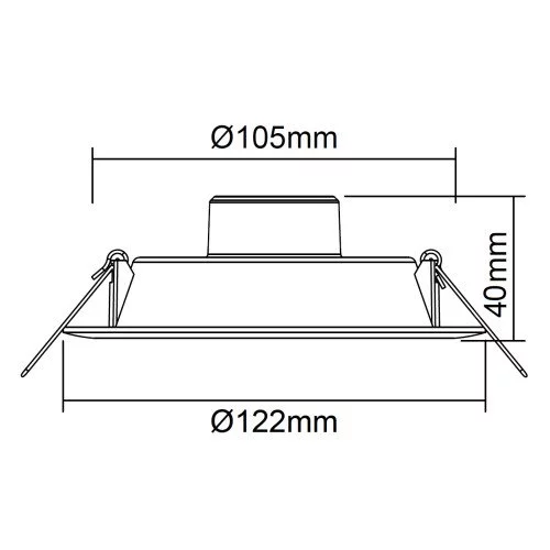 Inbouw LED Spot Megaman Siena II | Nostalux.be